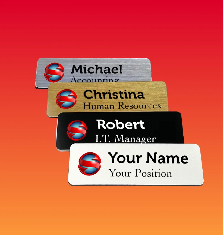 Customized Name Badge Printing | Name Badges Supplier in Dubai