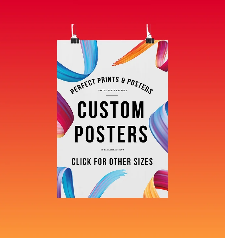 Same-Day Poster Printing Dubai | Affordable Poster Printing Shop Near Me